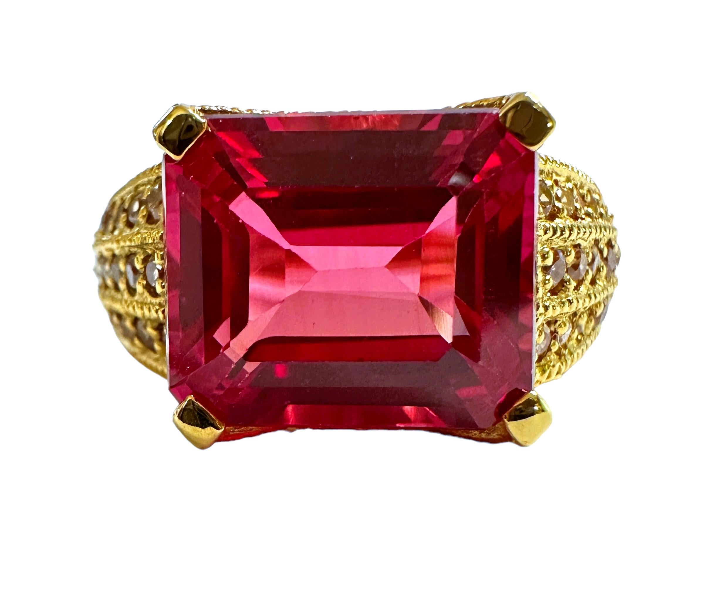 New Sri Lanka 11 Ct Padparadscha and Champagne Sapphire RGold Plated ...