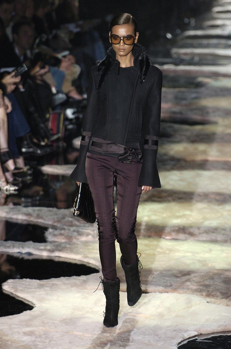 New Tom Ford For Gucci Final Collection Python Suede Boots Sz 11 For ...