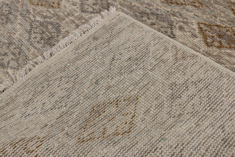 New Transitional Area Rug with Artisan Style and Geometric Pattern For ...