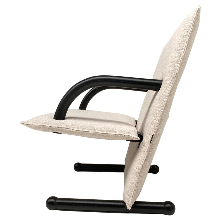 New Upholstery, T-Line Lounge Chair by Burkhard Vogtherr for Arflex ...