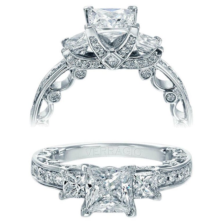 New / Verragio PARADISO-3064P / 2 CT GIA Certified Royal 'R 4251 ...