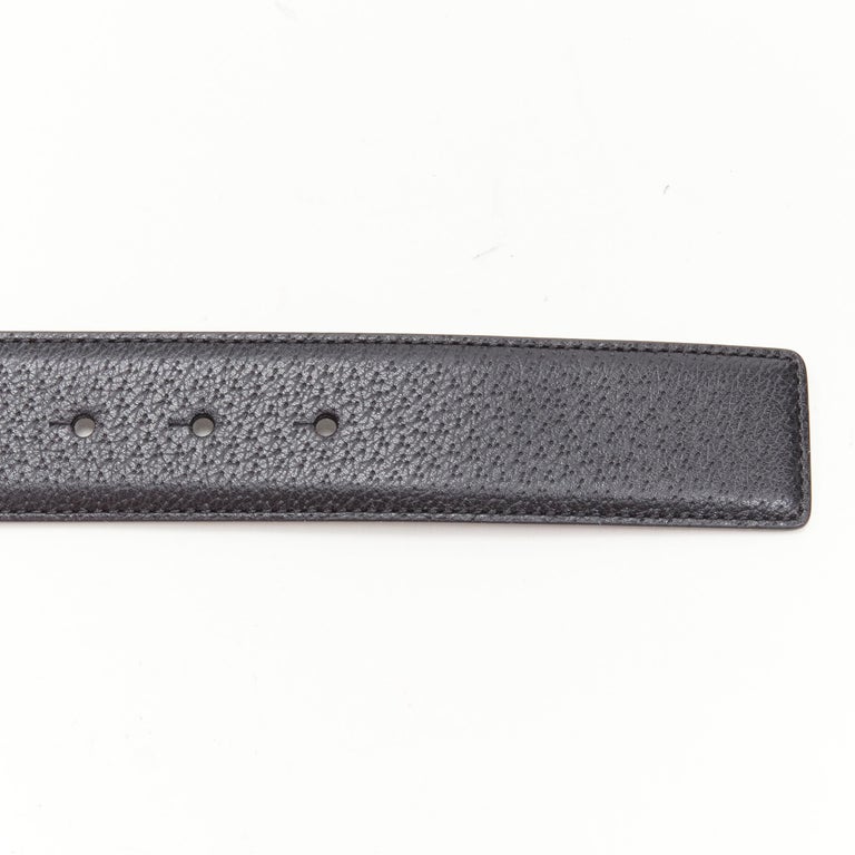 new VERSACE Biggie Medusa Medallion Coin gold buckle black belt 95cm 36 ...