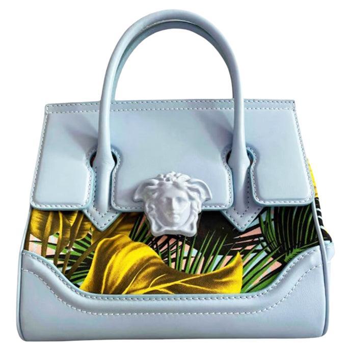 Versace Yellow Baroque Boston Bag s29ve24 For Sale at 1stDibs