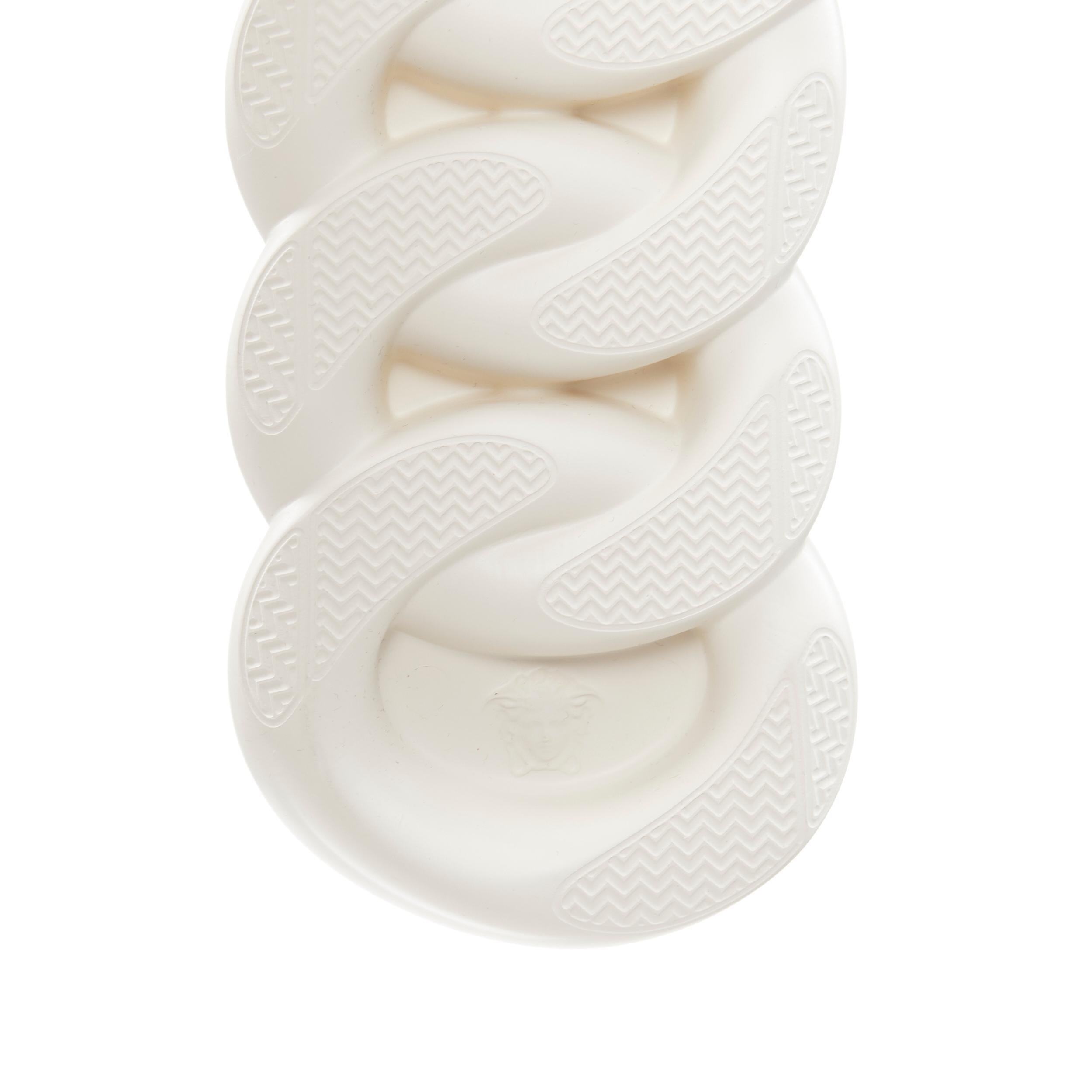 new VERSACE Chain Reaction Red Wild Leopard low chunky sneaker EU43 ...