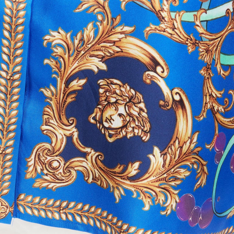 new VERSACE DISNEY 2020 Limited Edition Cinderella Baroque silk shirt ...