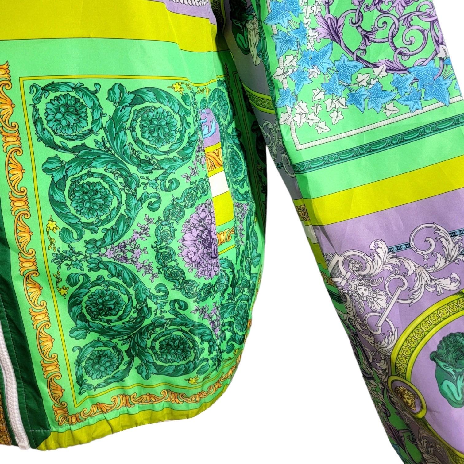 NEW Versace Popstar Mosaic Baroque Jacket Men’s IT52 XL Resort 2021 For ...