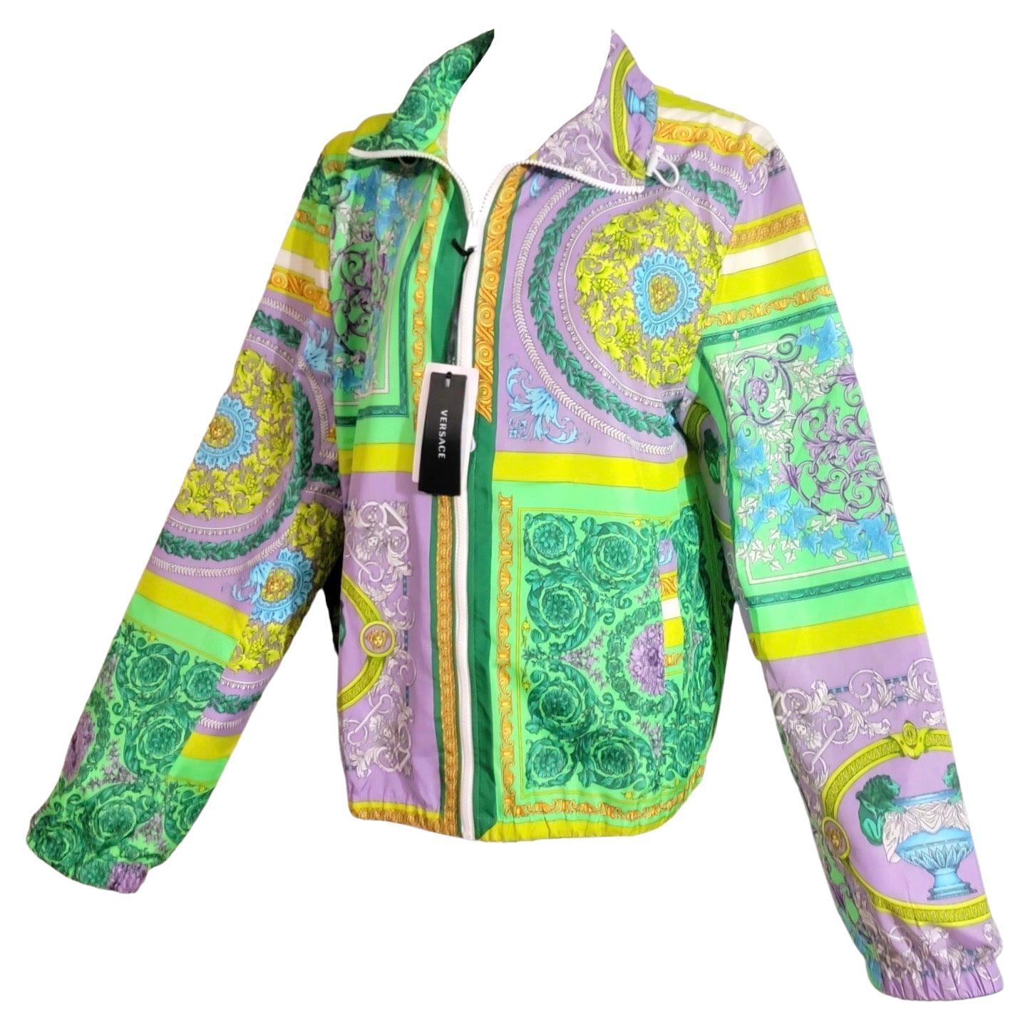 NEW Versace Popstar Mosaic Baroque Jacket Men’s IT52 XL Resort 2021 For ...