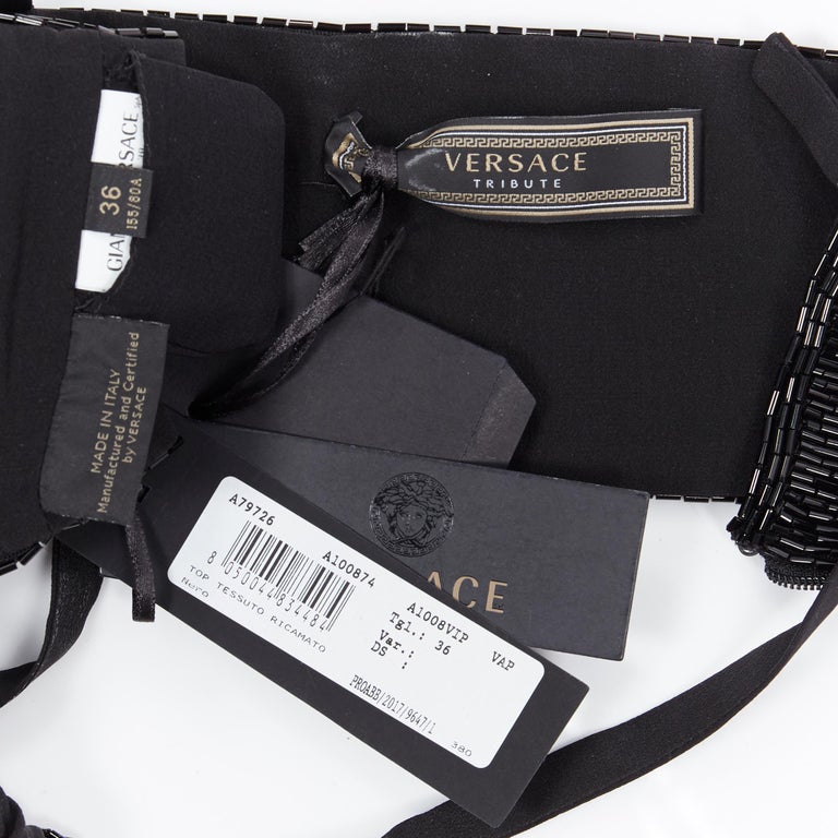 new VERSACE SS18 Tribute Runway Byzantine cross jewel embellished ...