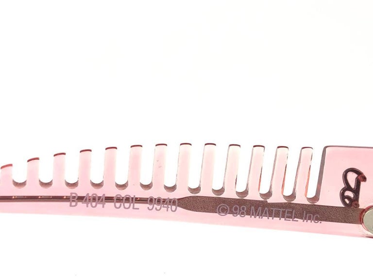 New Vintage Alain Mikli for Barbie Black and Pink 404 France Sunglasses ...