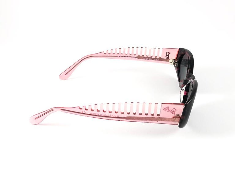 New Vintage Alain Mikli for Barbie Black and Pink 404 France Sunglasses ...