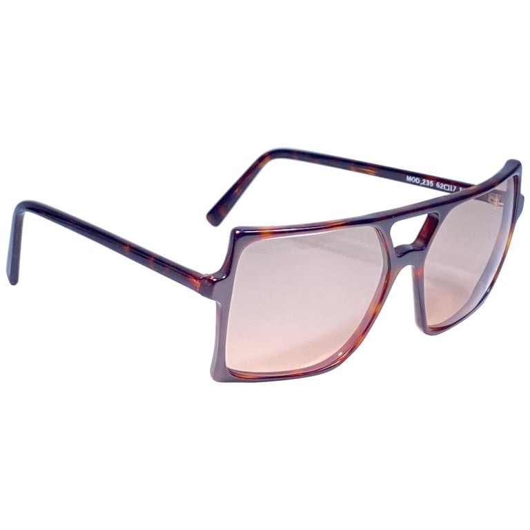 New Vintage Anglo American For Sir Winston Mask Sunglasses 1980 at 1stDibs