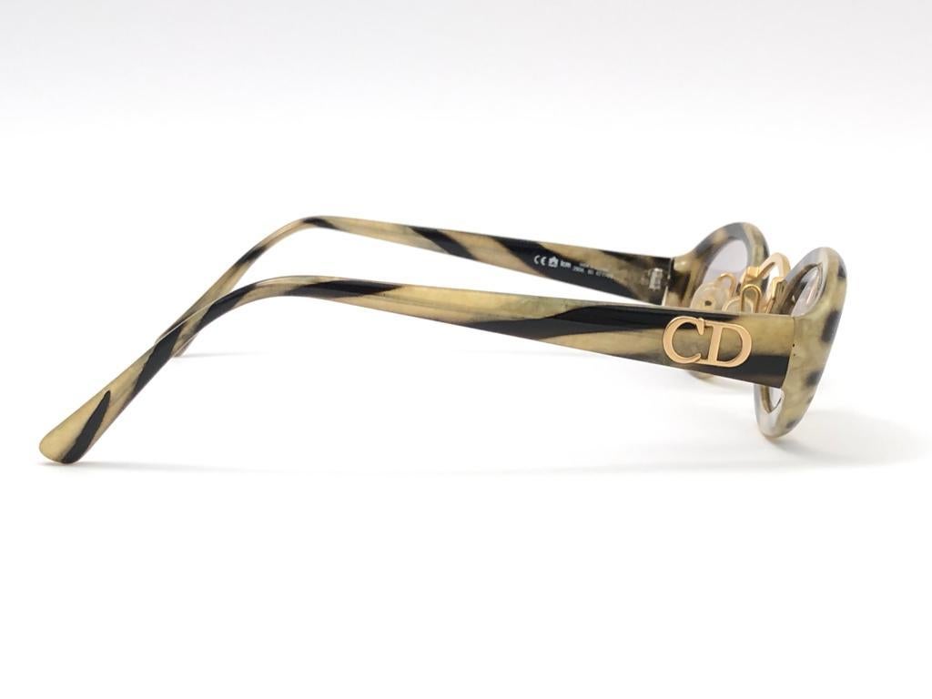 New Vintage Christian Dior 2956 Oval Small Marbled Optyl Sunglasses At 1stdibs Dior Sunglasses