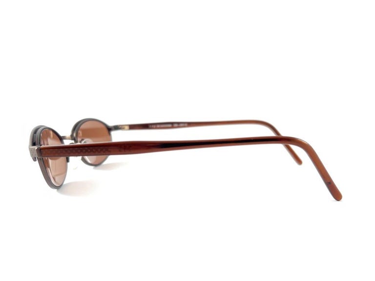 New Vintage Jean Paul Gaultier 58 0012 Copper Sunglasses 1990's Japan ...