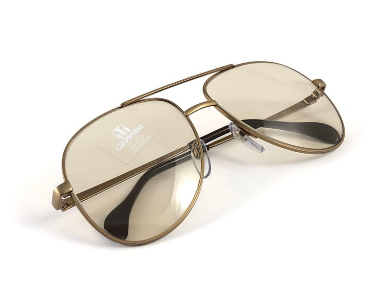 New Vintage Menrad Copper Oversized Made in Germany 1970 Sunglasses For ...