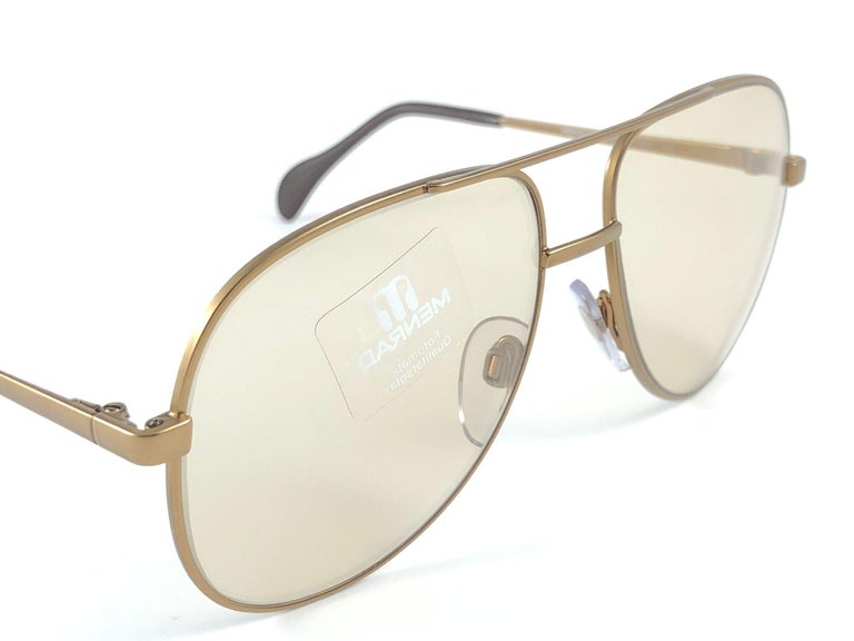 New Vintage Menrad Copper Oversized Made in Germany 1970 Sunglasses For ...