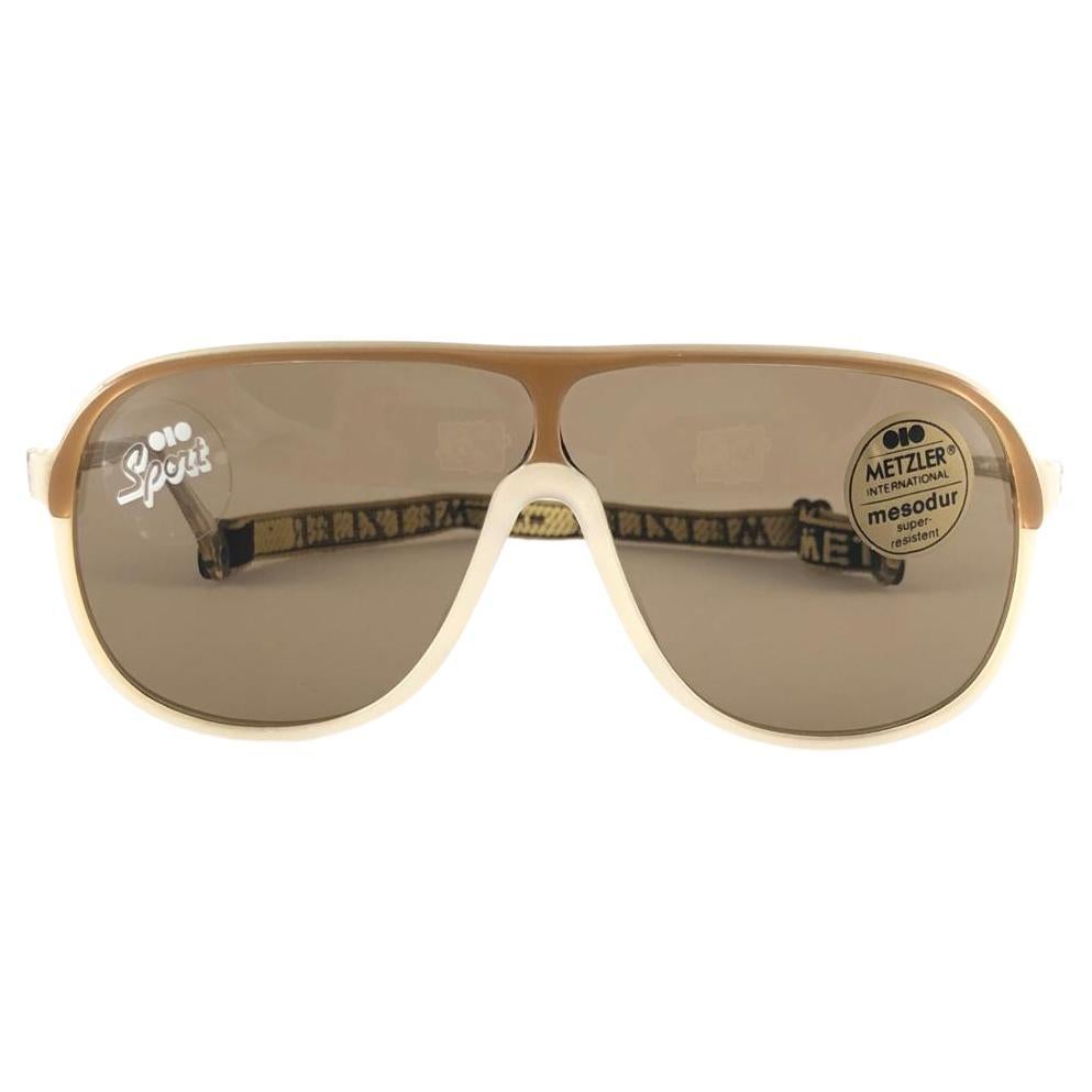 New Vintage Ray Ban " Glacier " 60Mm Full Mirror Lenses B&L Sunglasses ...