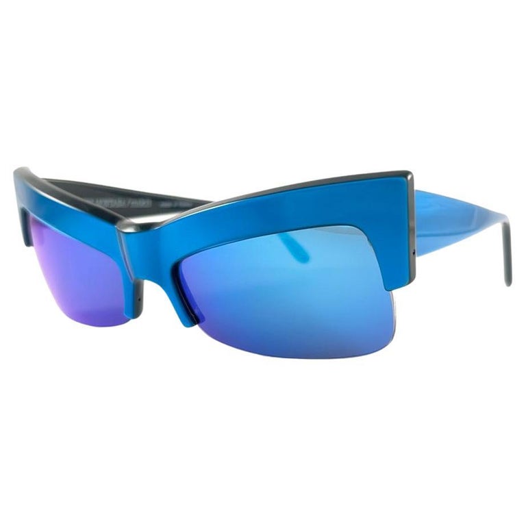 New Vintage Montana 522 Mask Electric Frame Blue Made In France ...