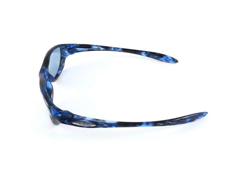 New Vintage Oakley Fate Blue Tortoise Iridium Lenses 2003 Sunglasses ...