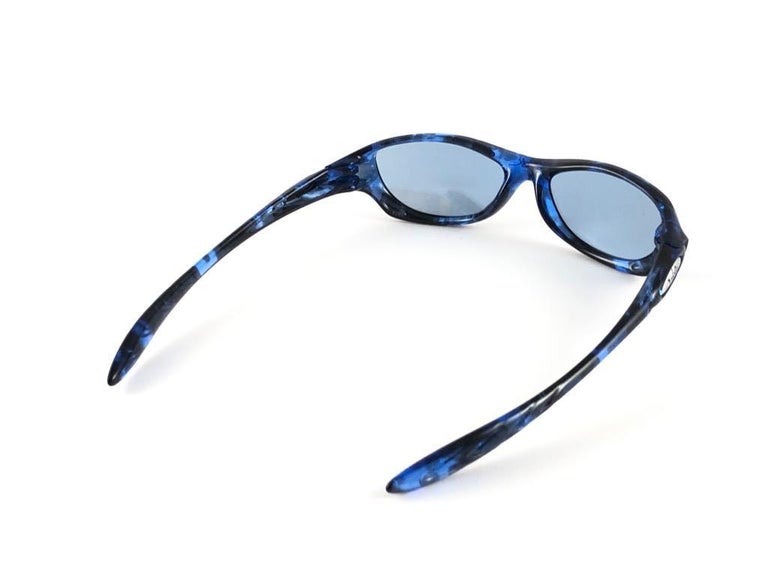New Vintage Oakley Fate Blue Tortoise Iridium Lenses 2003 Sunglasses ...