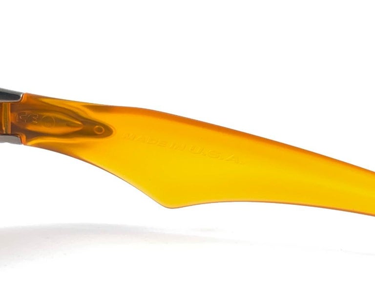 New Vintage Oakley Scar Butterscotch W24K Lens 2001 Sunglasses For Sale ...