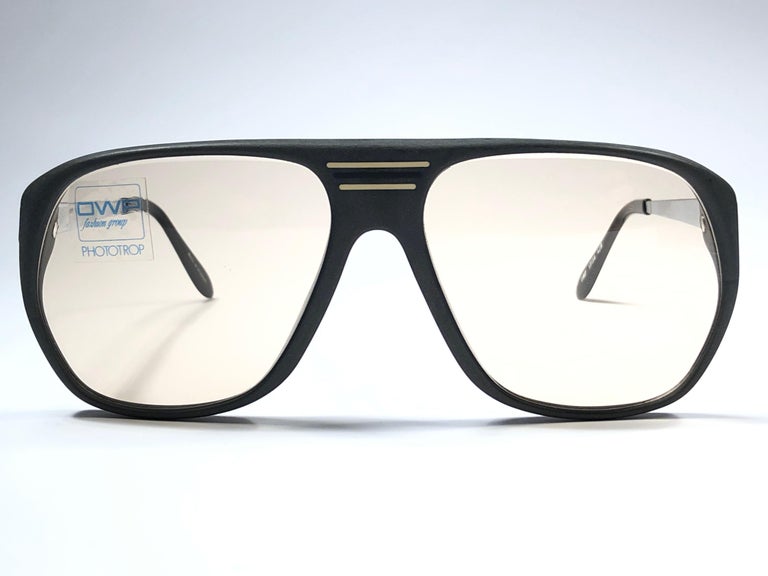 New Vintage OWP Oversized Frame Changeable Lenses 1970 Sunglasses For ...