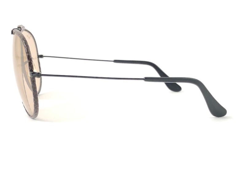 New Vintage Ray Ban Leathers Outdoorsman 62Mm Woven Changeable ...