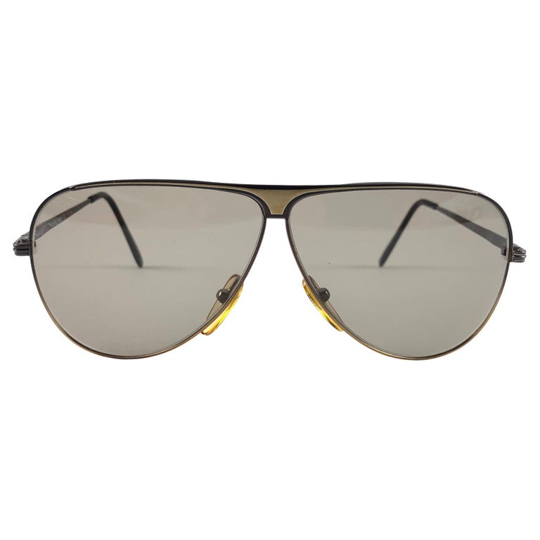 New Vintage Safilo Airline 1 Copper Aviator 80's Sunglasses Made in ...