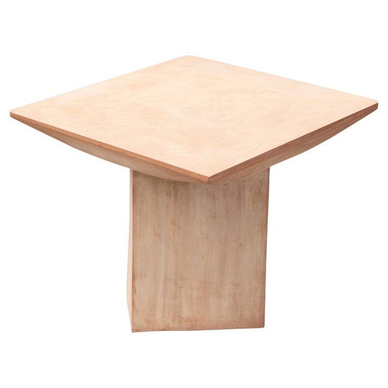 New Volumes Terracotta Pitcher Table by Adam Goodrum For Sale at 1stDibs