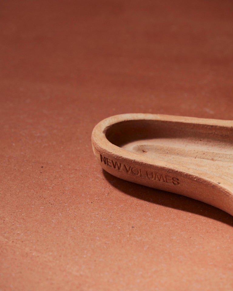 New Volumes Terracotta Skáfos Platter by Chris Connell For Sale at 1stDibs