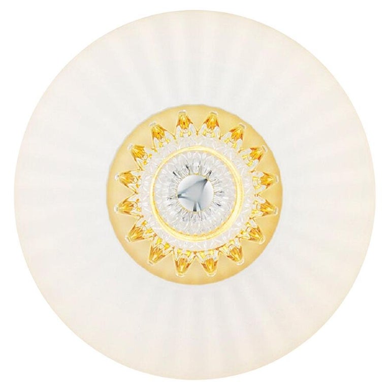 New Wave Optic Wall XL Opal with Gold Eyeball For Sale at 1stDibs