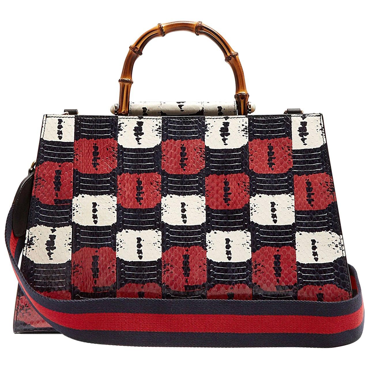 Gucci Convertible Briefcase Leather Large at 1stDibs