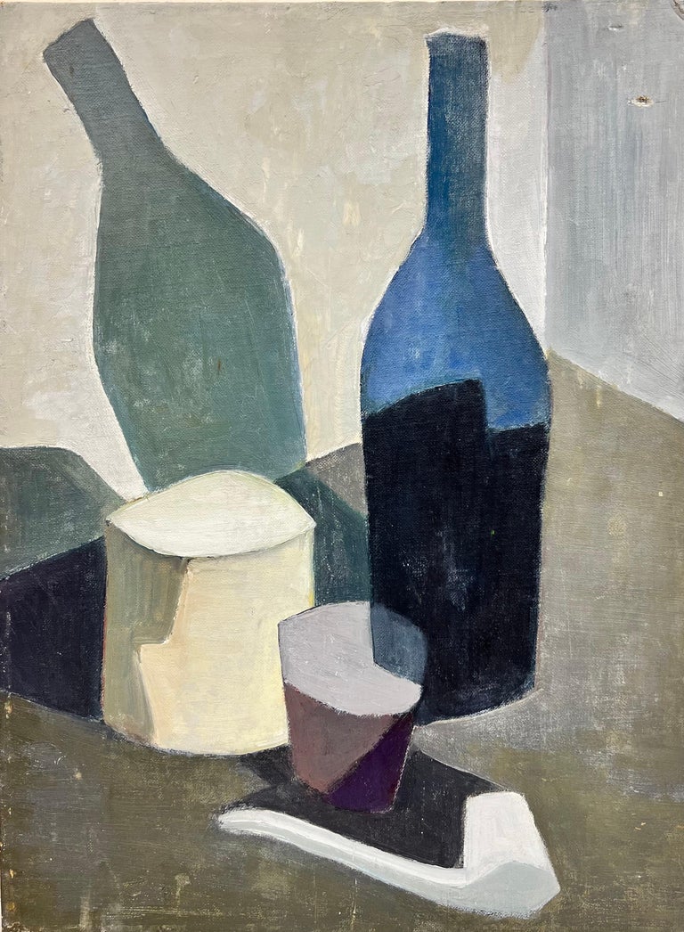 New York 1950's - Mid 20th Century New York Modernist Oil Still Life ...