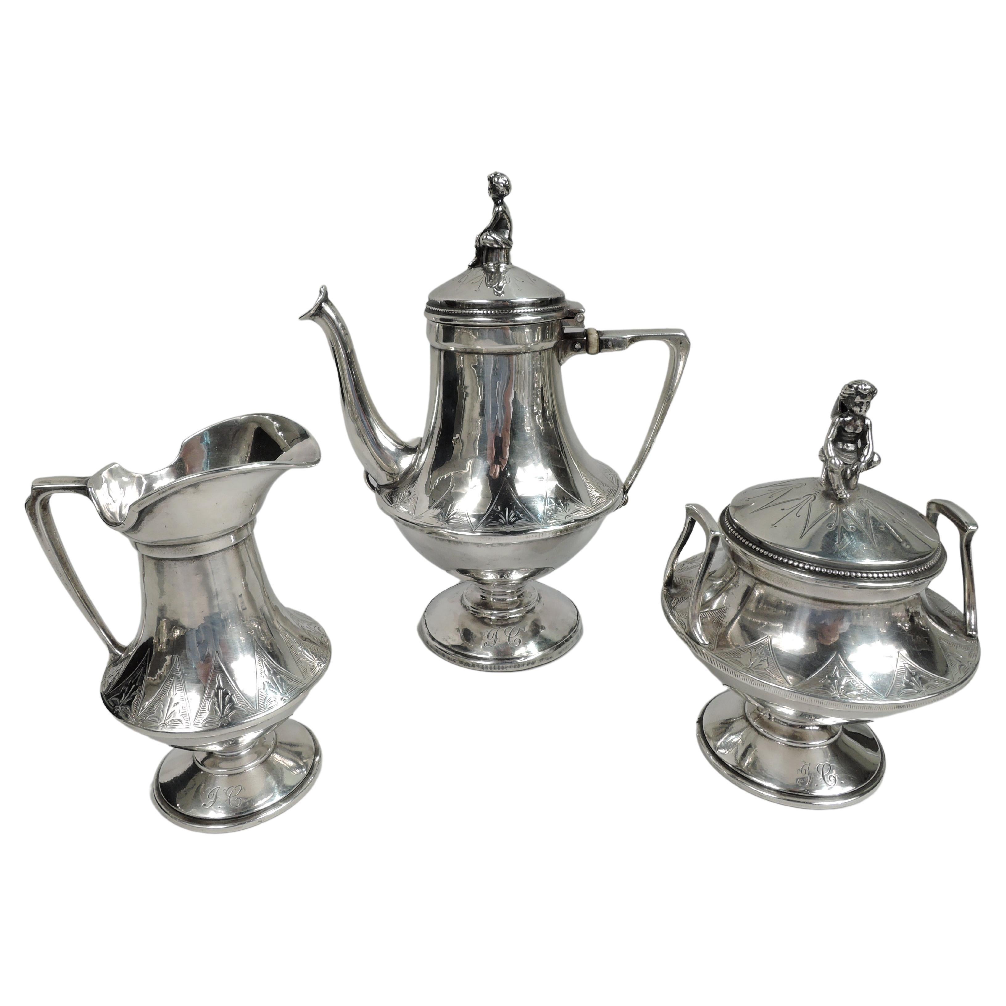 19th Century Tea Sets - 463 For Sale at 1stDibs | antique tea set ...