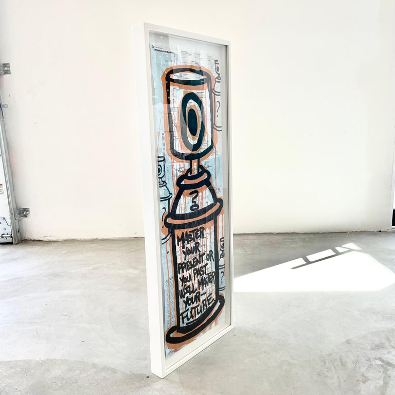 New York City Graffiti Art on Manhattan Bus Map For Sale at 1stDibs