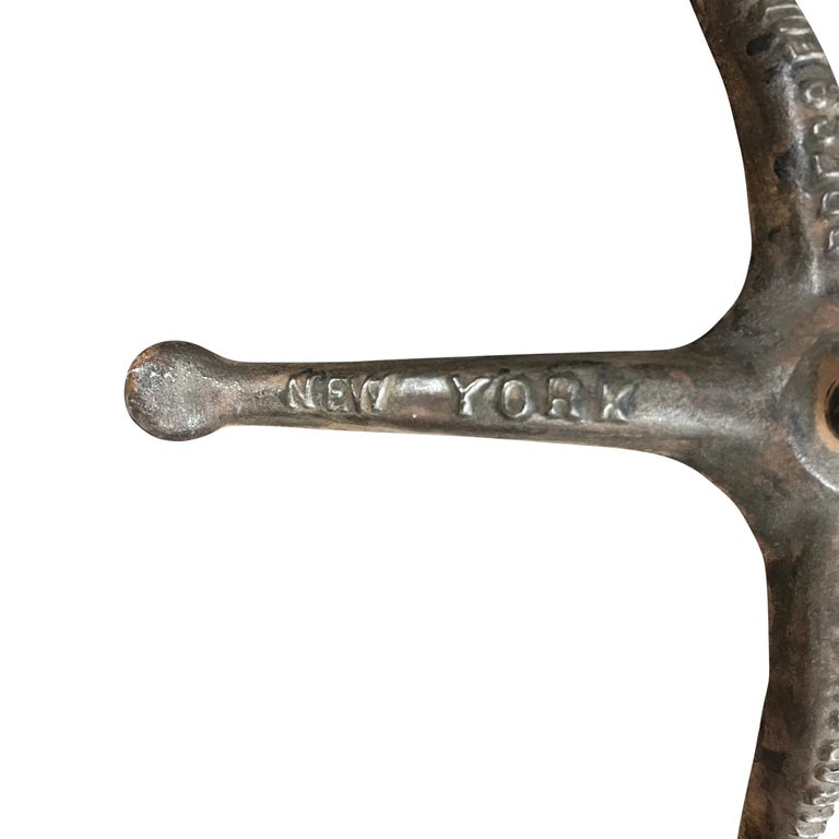 New York City Manhole Cover Table For Sale at 1stDibs