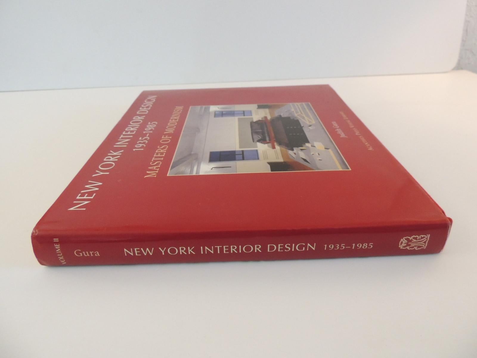 New York Interior Design Masters of Modernism Book by Judith Gura For ...