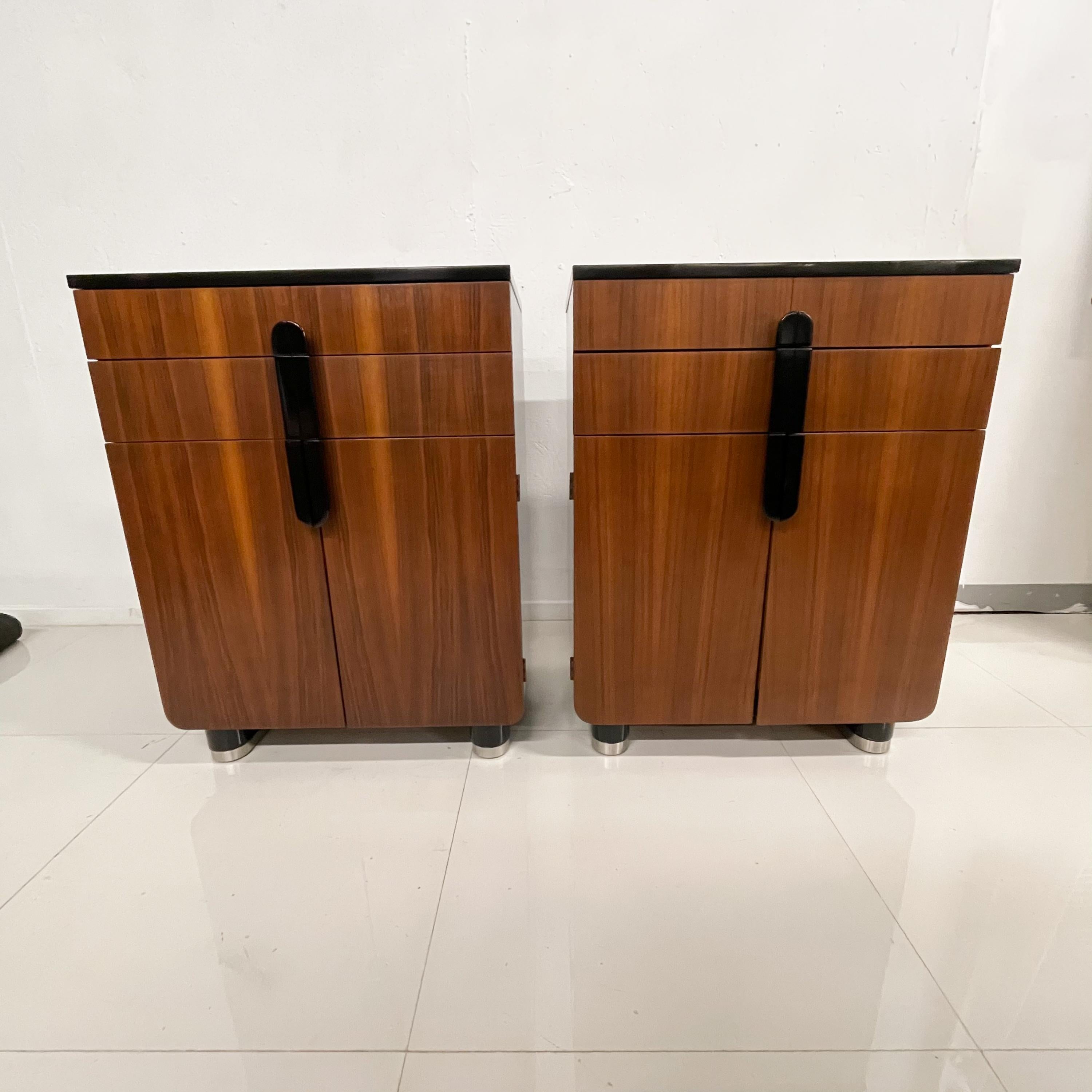 New Yorker Donald Deskey Industrial Art Deco Cabinets Satinwood Gloss ...