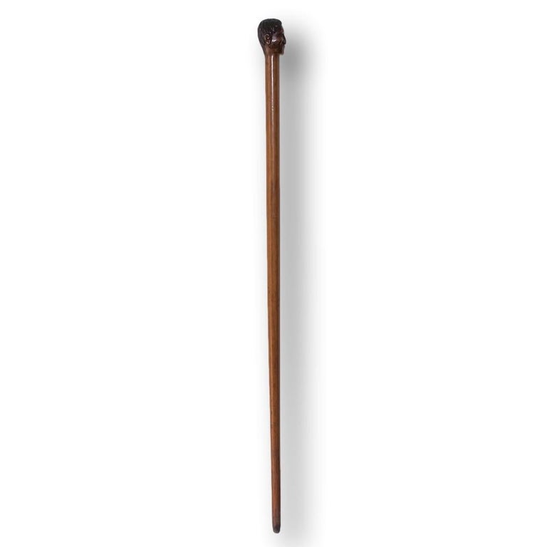 New Zealand Maori Tokotoko Walking Stick For Sale at 1stDibs