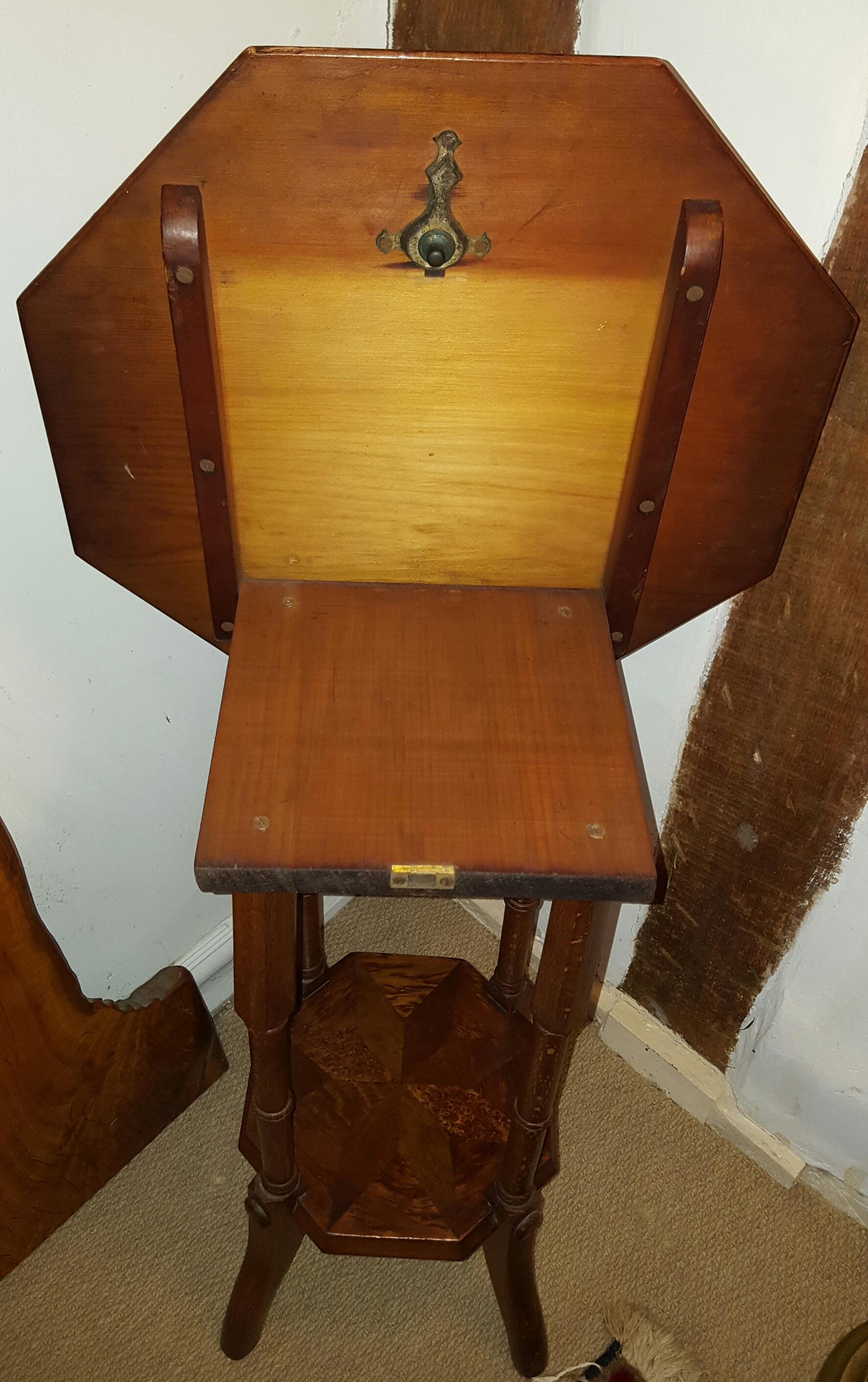 New Zealand Specimen Wood Table by William Norrie, circa 1900 For Sale ...