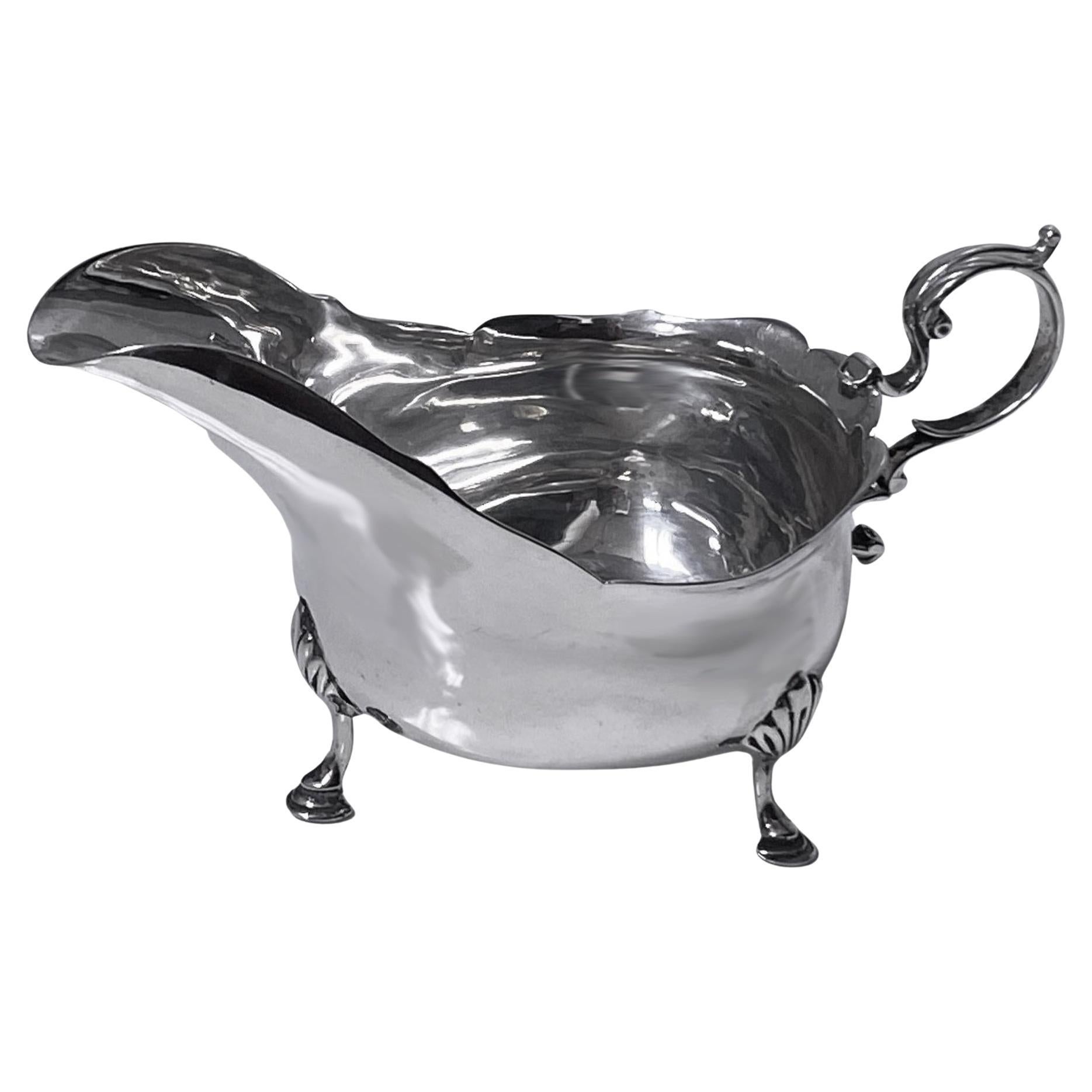 Wakelin and Garrard Georgian Silver Sauceboats, London, 1793 For Sale ...
