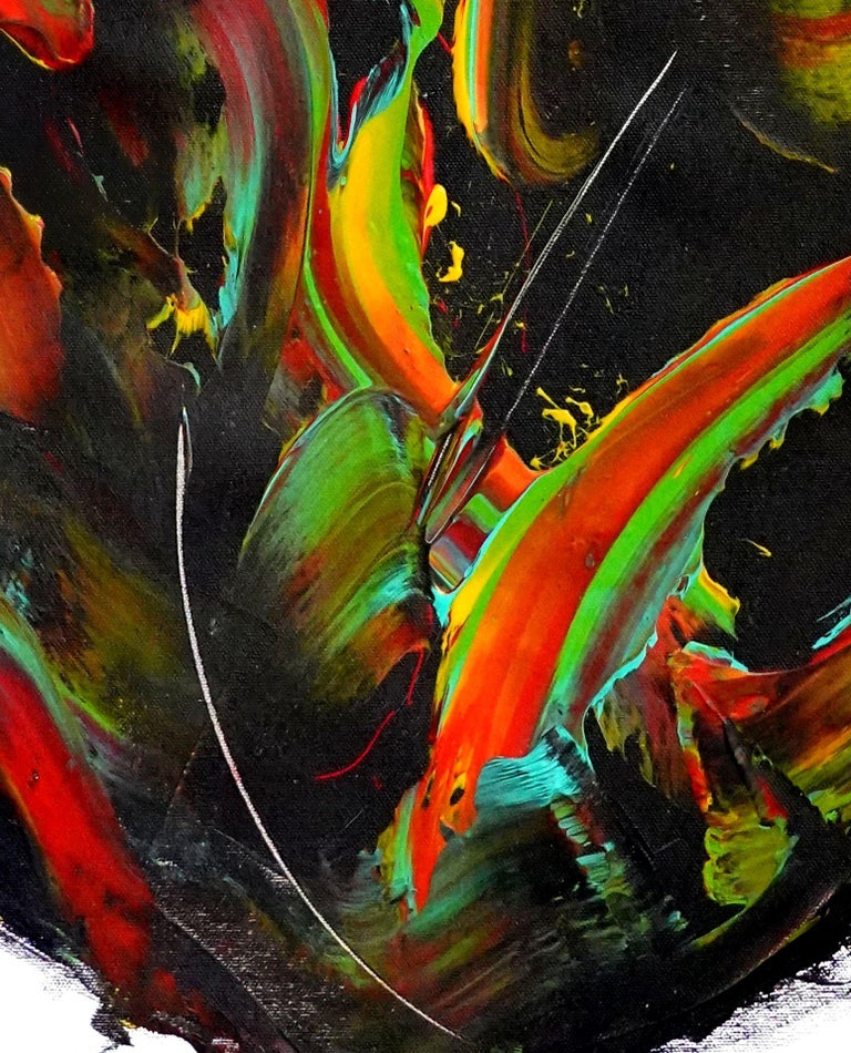 Newel Hunter - Gamer, Painting, Acrylic on Canvas For Sale at 1stDibs