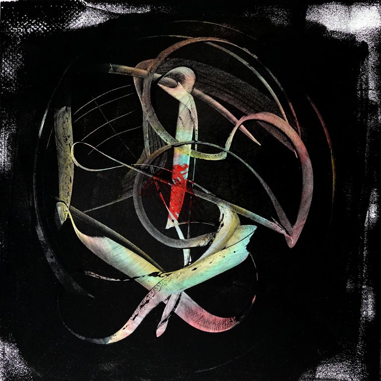 Newel Hunter - Quirk, Painting, Acrylic on Canvas For Sale at 1stDibs