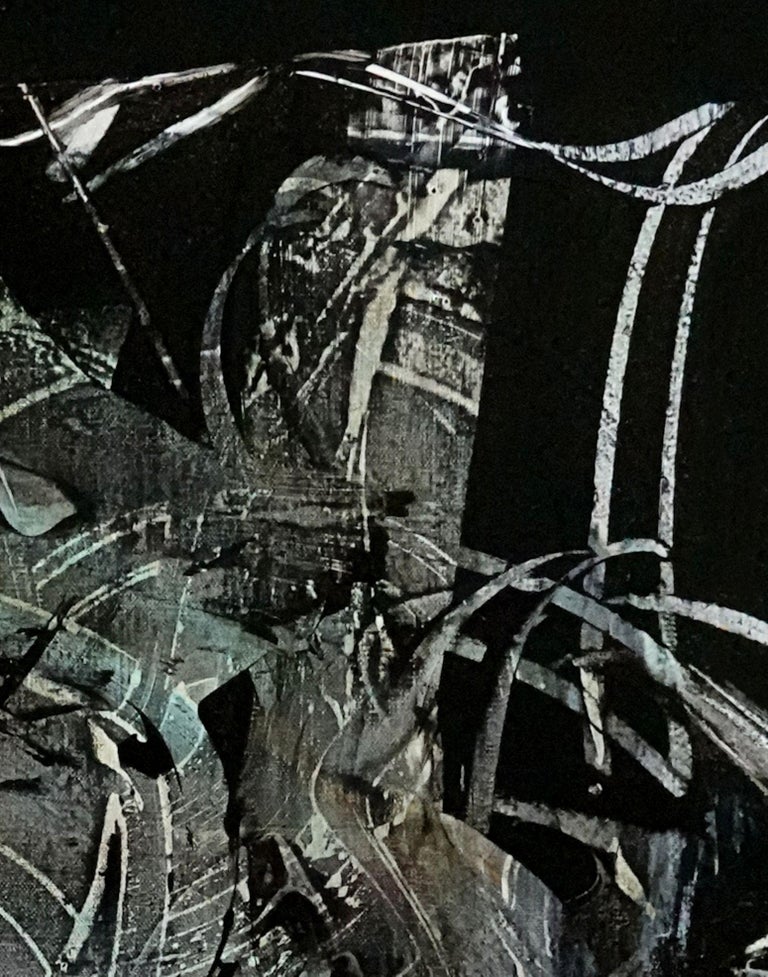 Newel Hunter - The Running Man, Painting, Acrylic on Canvas For Sale at ...