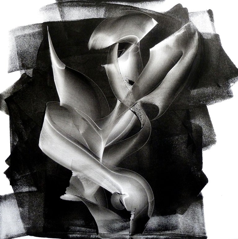 Newel Hunter - Tryst, Painting, Acrylic on Canvas For Sale at 1stDibs