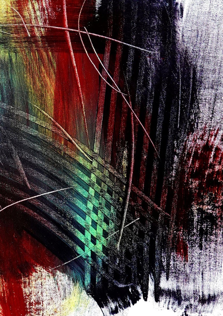 Newel Hunter - Verve, Painting, Acrylic on Canvas For Sale at 1stDibs