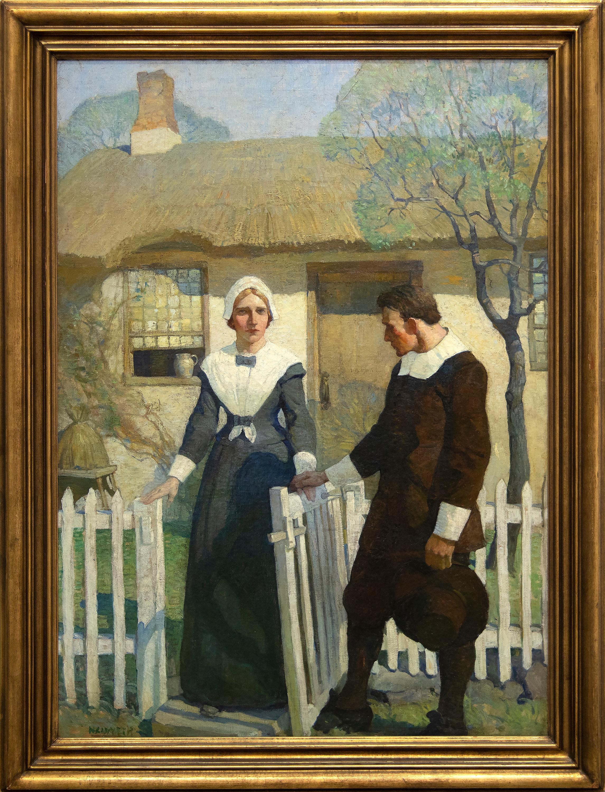 Newell Convers Wyeth - "Good-bye, Mistress Friendly-Soul" For Sale at ...