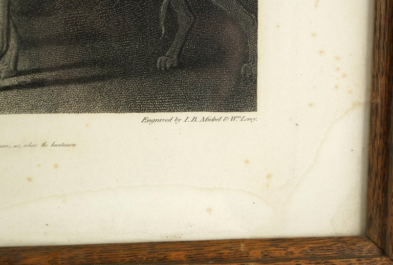 Newly Framed Oak B+W Print Shakespeare King Henry 6th For Sale at 1stDibs