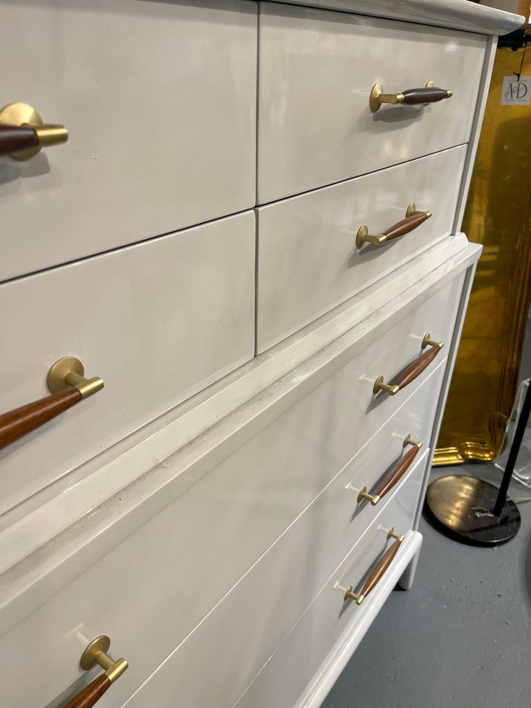 Newly Lacquered Mid-Century Modern Iconic Dresser Chest of Drawers ...