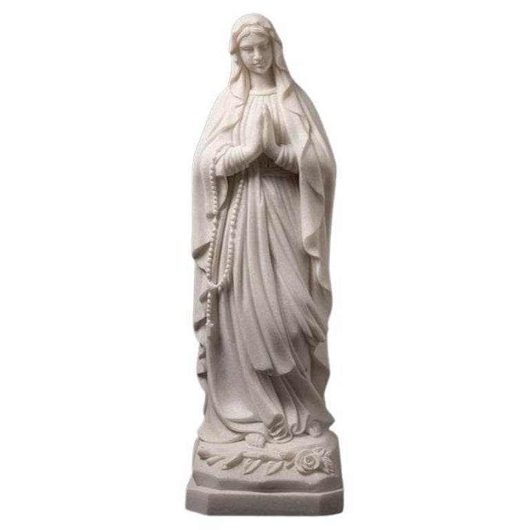 Newly Made Marble Maria Statue from Italy For Sale at 1stDibs