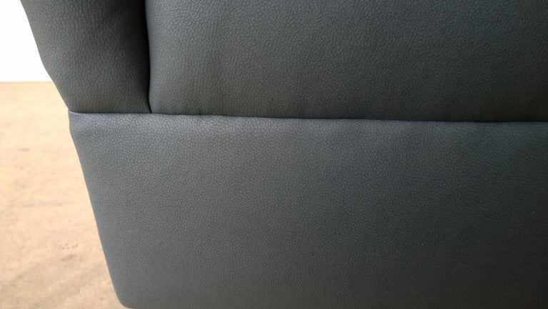 Newly Upholstered in Knoll Whip Gray Barrel Back Club/Armchairs on ...